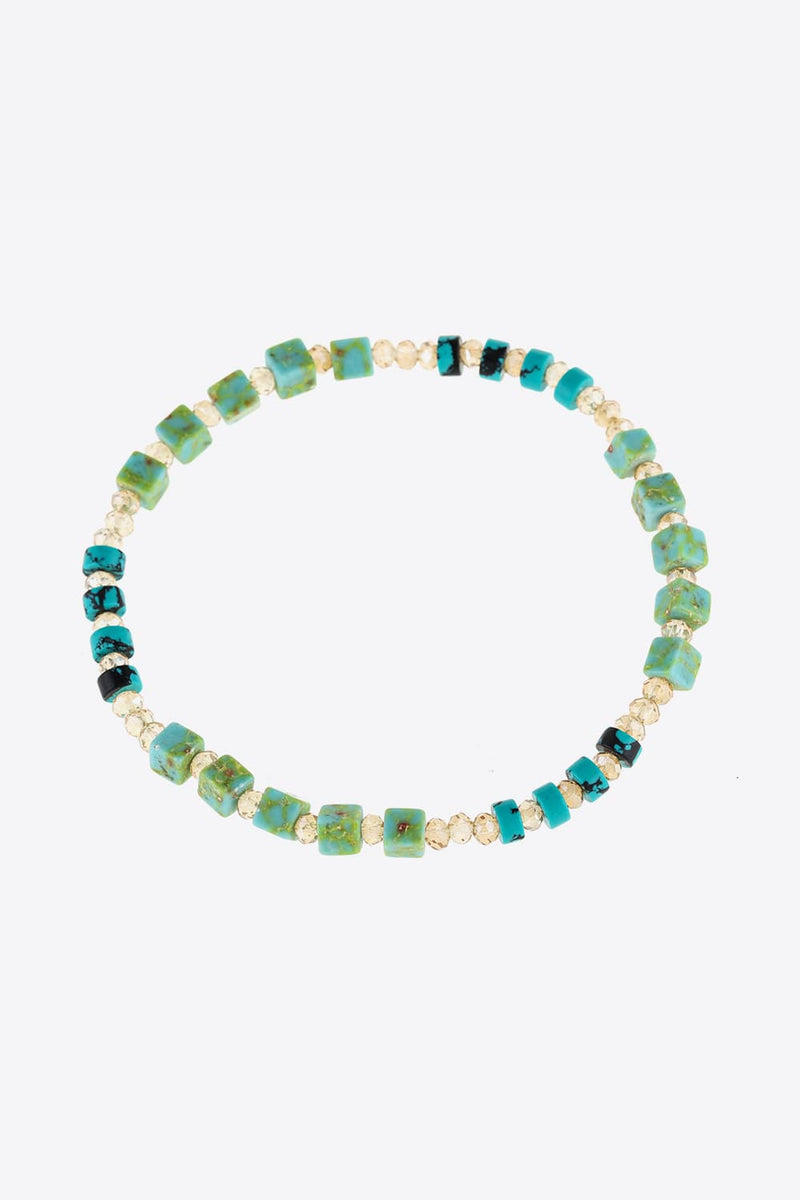 Crystal & Natural Stone Bracelet – Bijou Crush